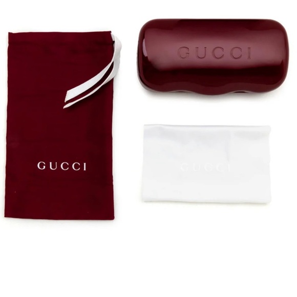 Gucci | Accessories | Gucci Burgundy Glasses Case Only | Poshmark